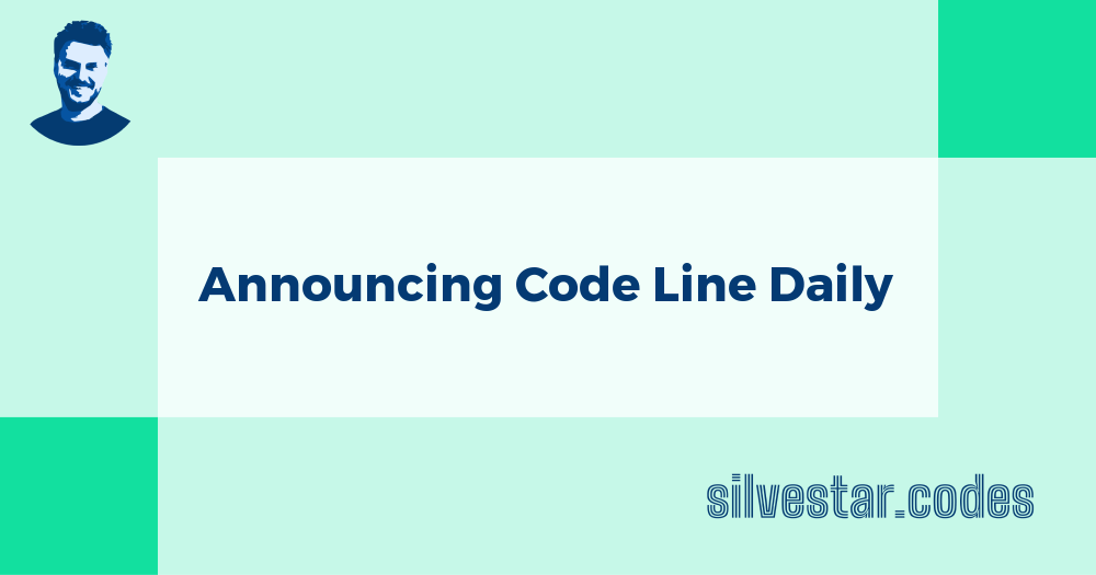 Announcing Code Line Daily S.Bistrović