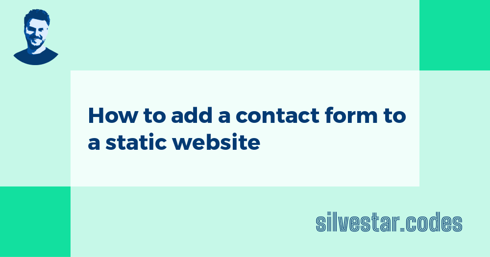 How to add a contact form to a static website S.Bistrović