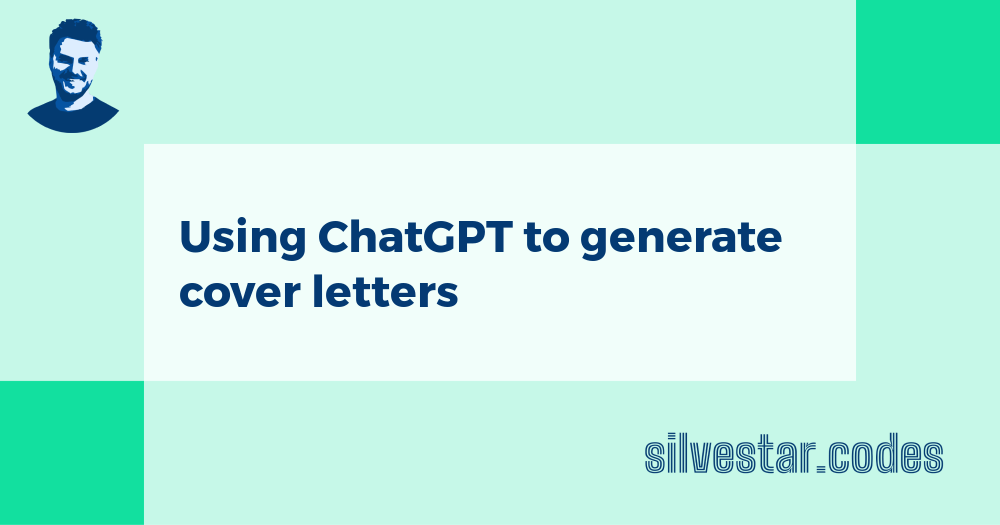 Using ChatGPT to generate cover letters S.Bistrović